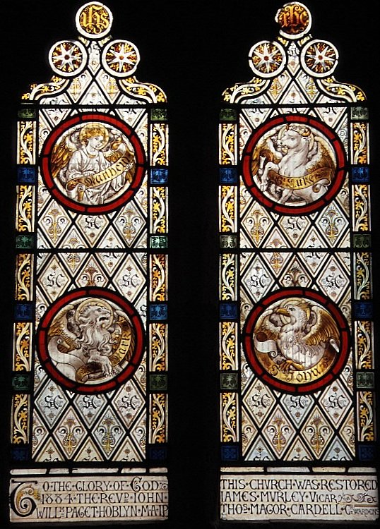 The stained glass of Colan, St Colanus